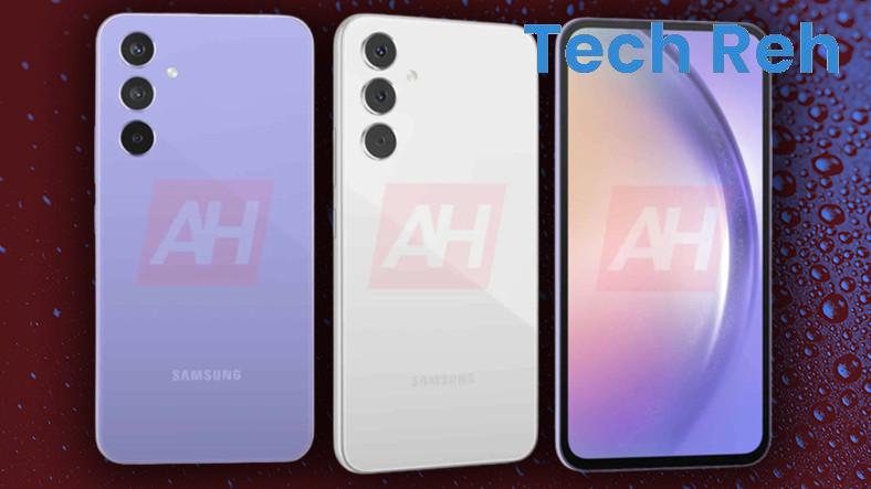 Samsung Galaxy A54 5G wird in 4 verschiedenen Farben erhältlich sein ...